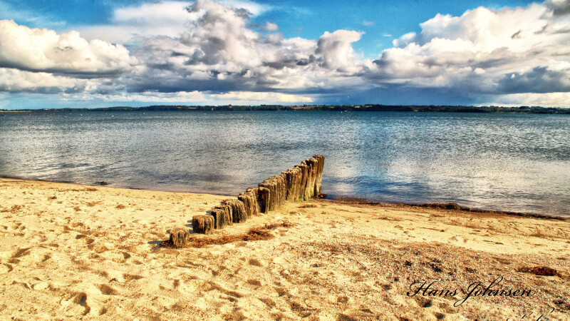 Strand billede - Hans Johnsen
